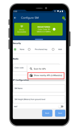Cambium Networks Installer App | Cambium Networks