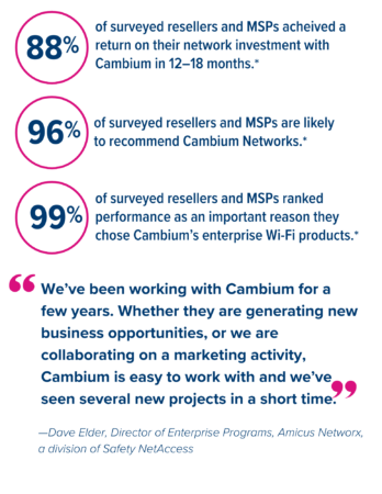 Cambium Networks - ConnectedPartner Program - Sign Up Today