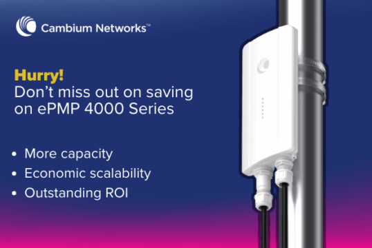 Experience the Breakthrough Advances of the ePMP 4000 Series at a Low ...